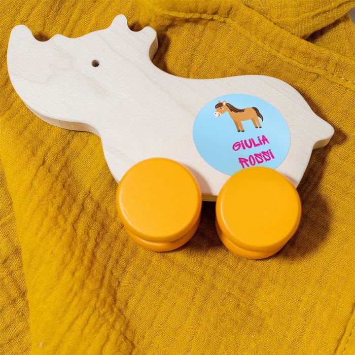 Etichette Adesive Personalizzate | 15 Bollini Adesivi Rotondi | StickerKid